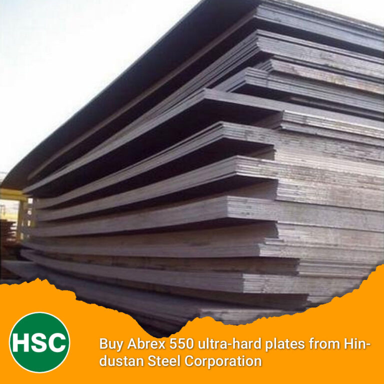 Abrex 550 Plate Supplier in India | 550 BHN Wear Resistant Plates