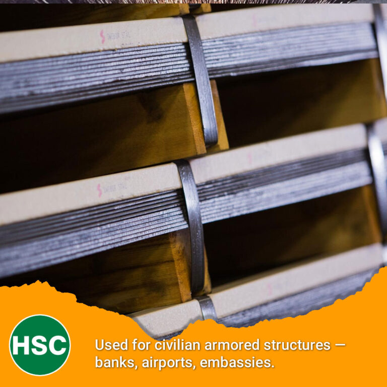 EN 1522 FB6 / FB7 Ballistic Steel Plate Supplier | Certified Armor ...