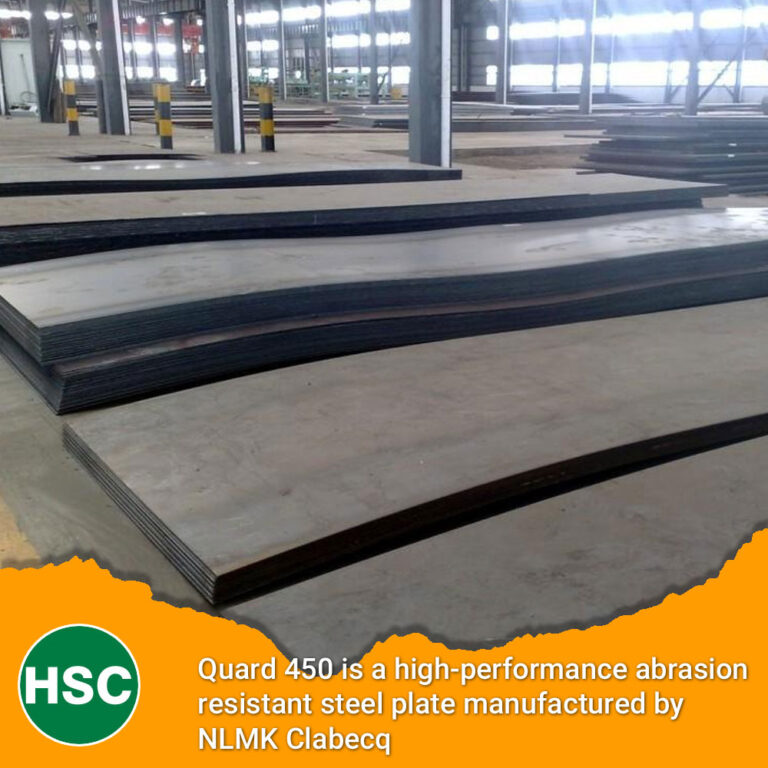 Quard 450 Plate Supplier | NLMK Belgium 450 BHN Wear Steel in India