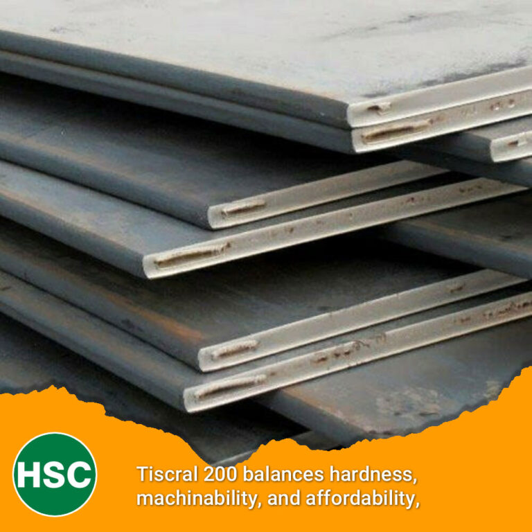 Tiscral 200 Plate – SAIL Make General Wear Resistant Steel Supplier India