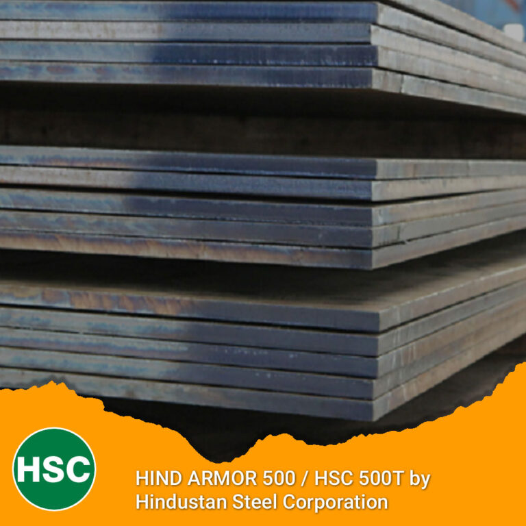 HIND ARMOR 500 / HSC 500T – Ballistic Armor Steel Plate Manufacturer India