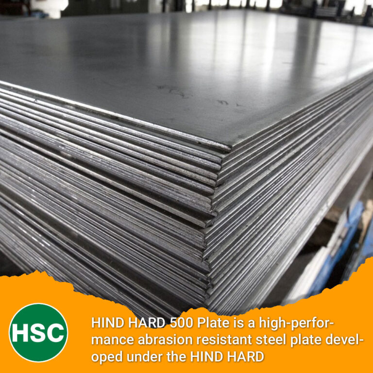HIND HARD 500 Plate – 500 BHN Wear Resistant Steel Manufacturer India