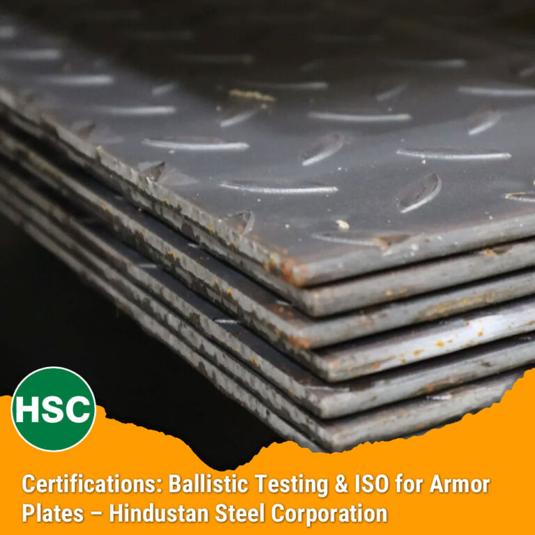 Armor Plate Certifications | Ballistic Test & ISO | HSC India