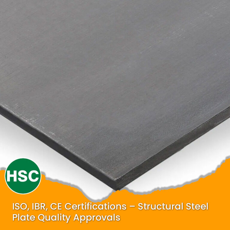 Certified Structural Steel Plates – ISO, IBR, CE, PED | Hindustan Steel