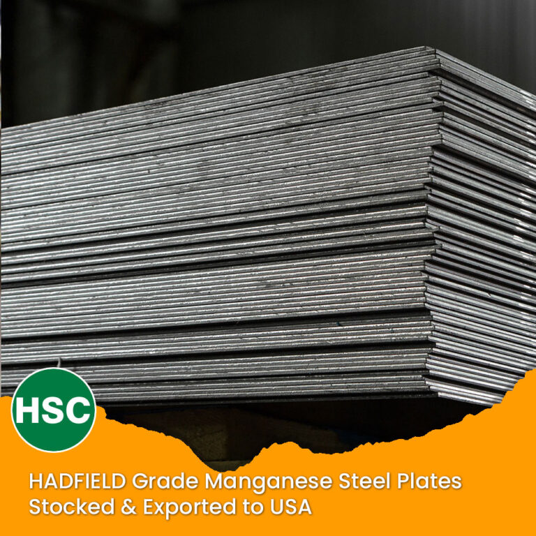 HADFIELD Steel Plate Exporter to USA | X120Mn12 | ASTM A128 | HSC India