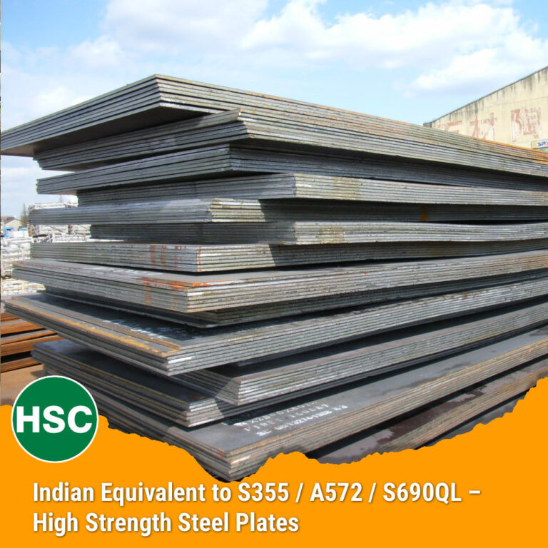 Indian Equivalent to S355, A572, S690QL | High Strength Steel Plate Grades