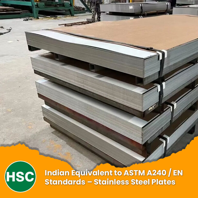Indian Equivalent to ASTM A240 / EN Stainless Steel Plates – IS 6911 Grade