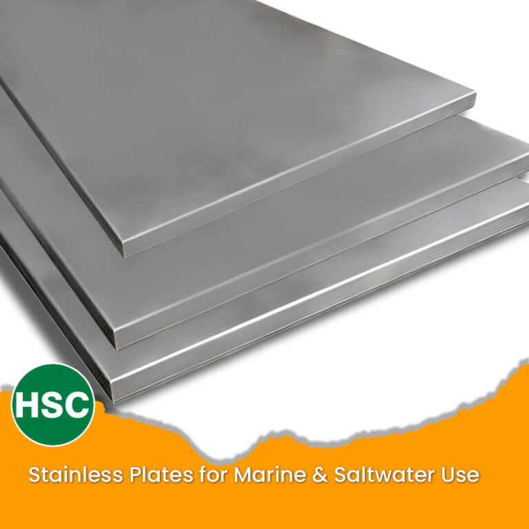 SS Plates for Marine & Saltwater Use – 316L, 904L, Duplex Grades